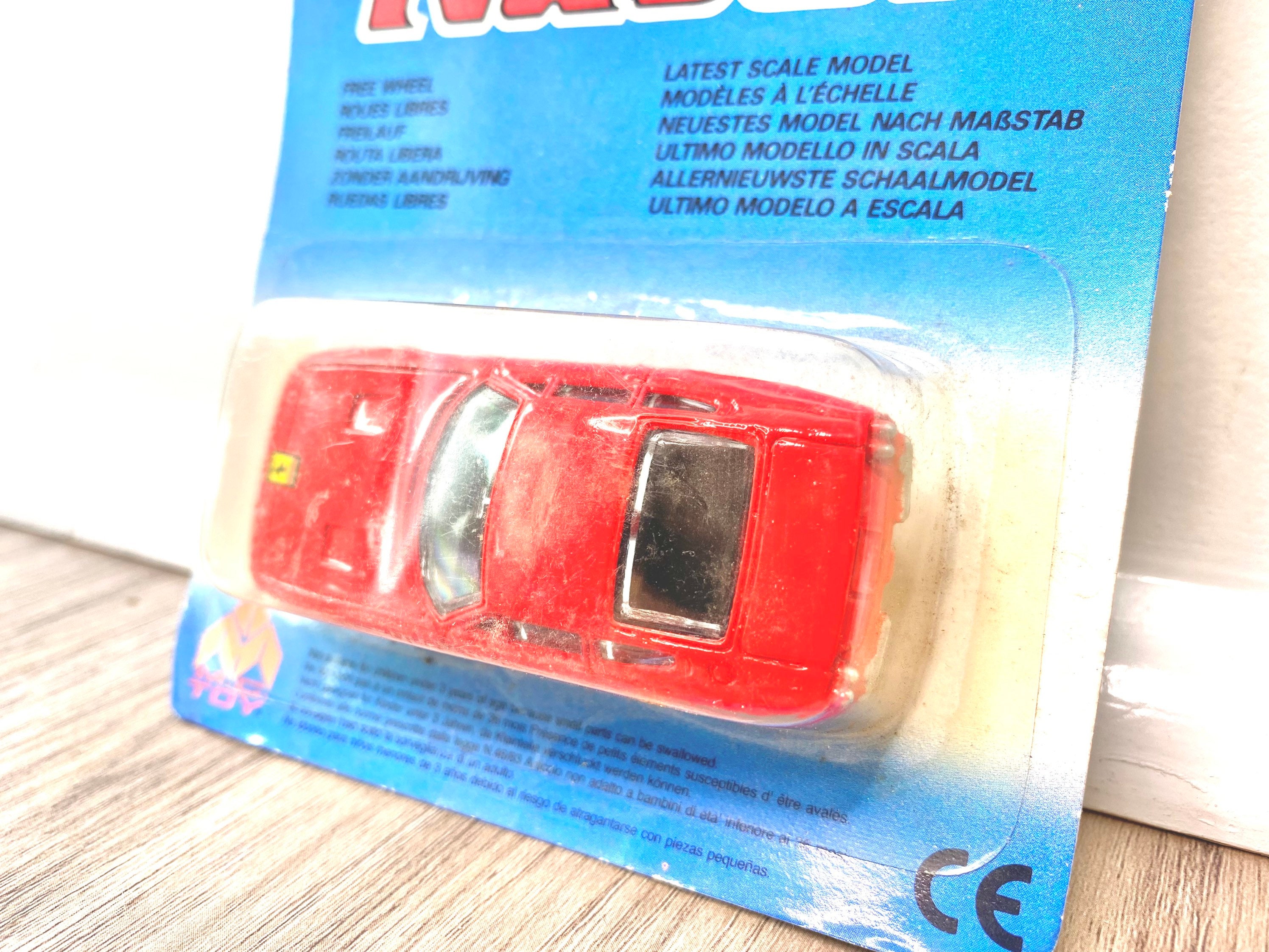 Vintage 1987 Ferrari F40 Die Cast MC Toy Car Vintage Red - Etsy