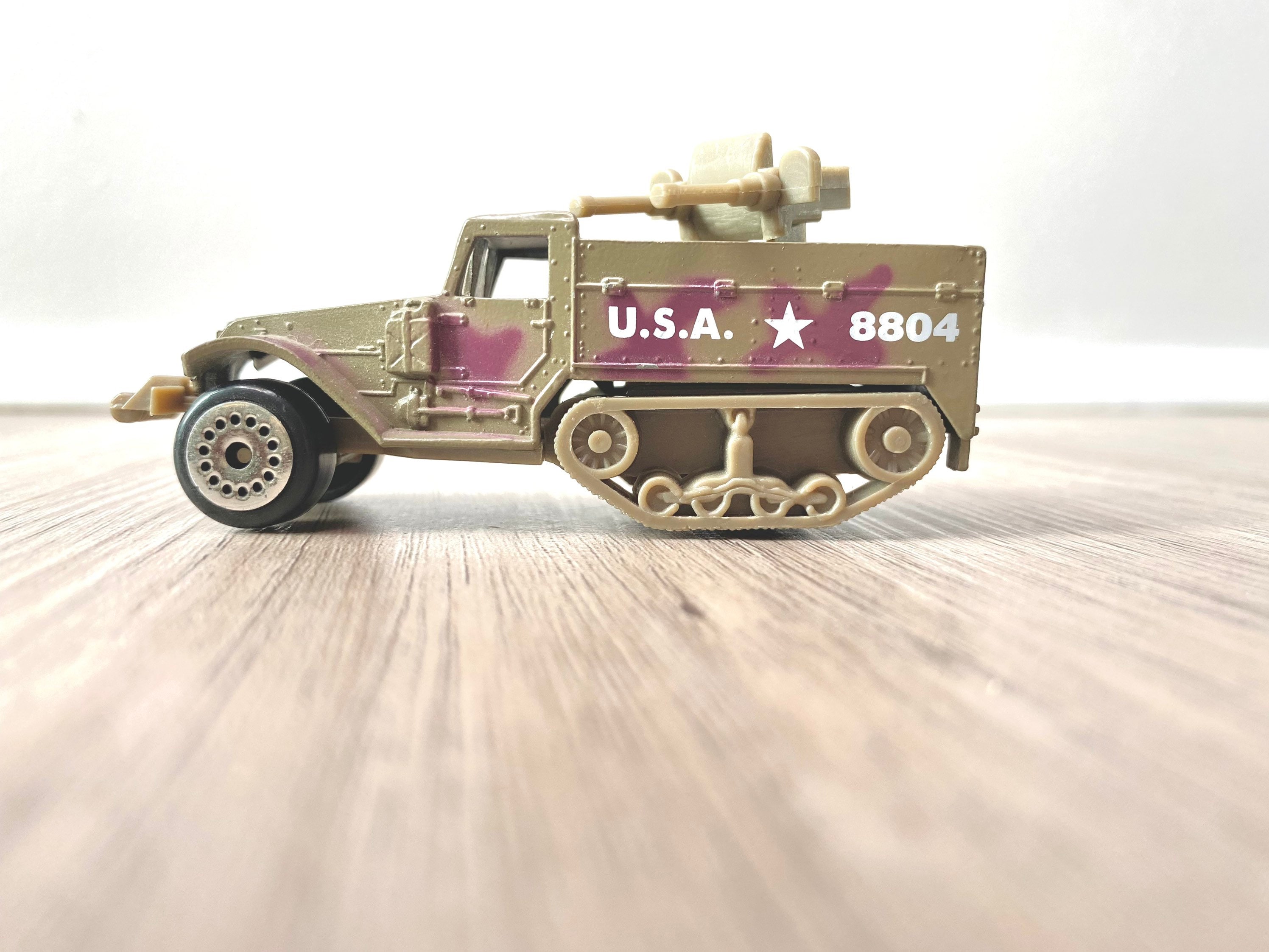 Vintage Zee Toys Zylmex 1/64 T431 Armored Half Track Vintage Zee Toys Zylmex 1/64 T431 Armored Half Track