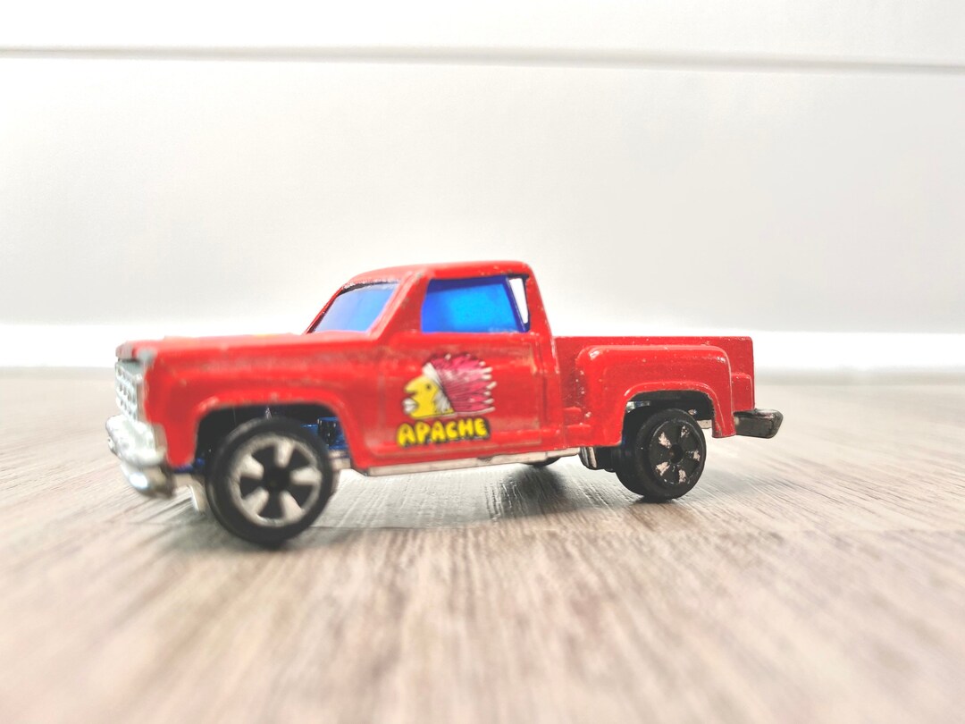 Vintage Apache Indian Red Die Cast Truck, Vintage Apache Truck, Die ...