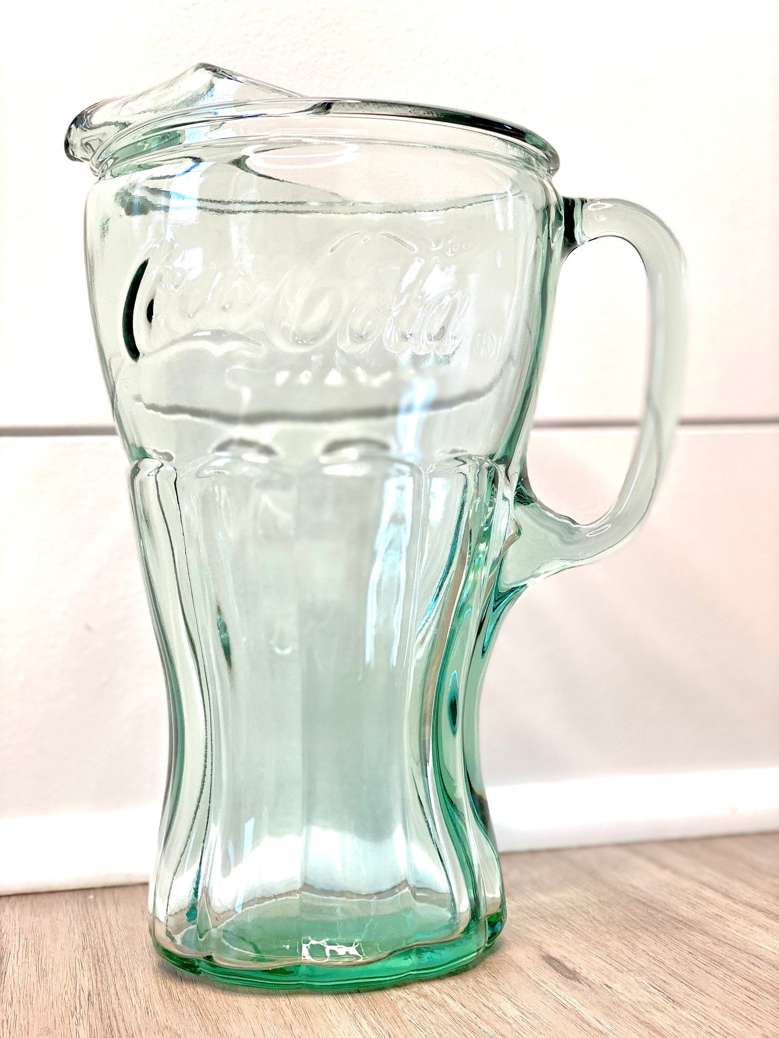 Vintage Coca Cola Glass Pitcher Coca Cola Pitcher Coca Cola | Etsy