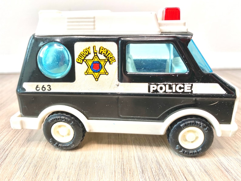 Vintage Buddy L Patrol Police Van Vintage Police Car Toy - Etsy