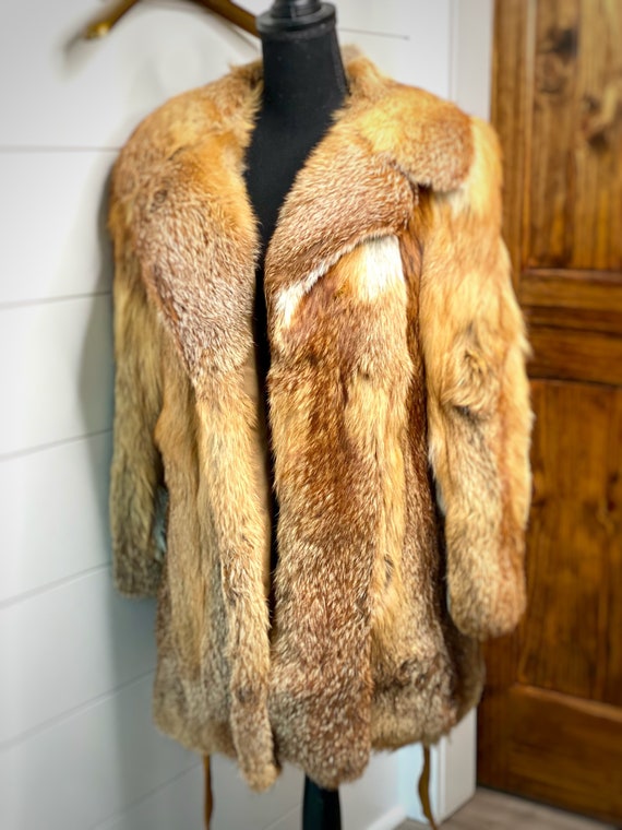 Vintage Red Fox Fur Coat – Tradingbasis