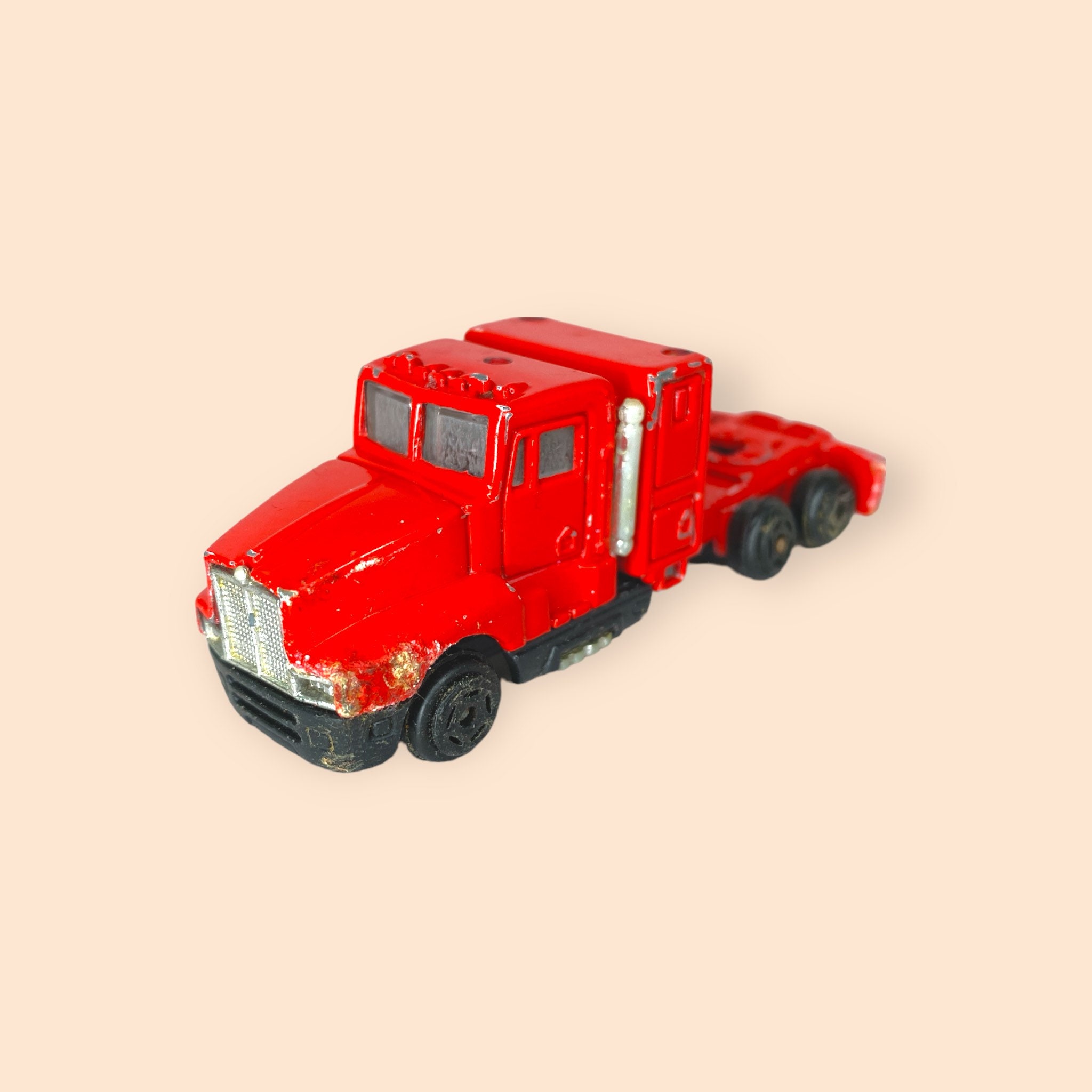 Vintage Red Semi Vintage Diecast Model Truck Vintage Red Die - Etsy