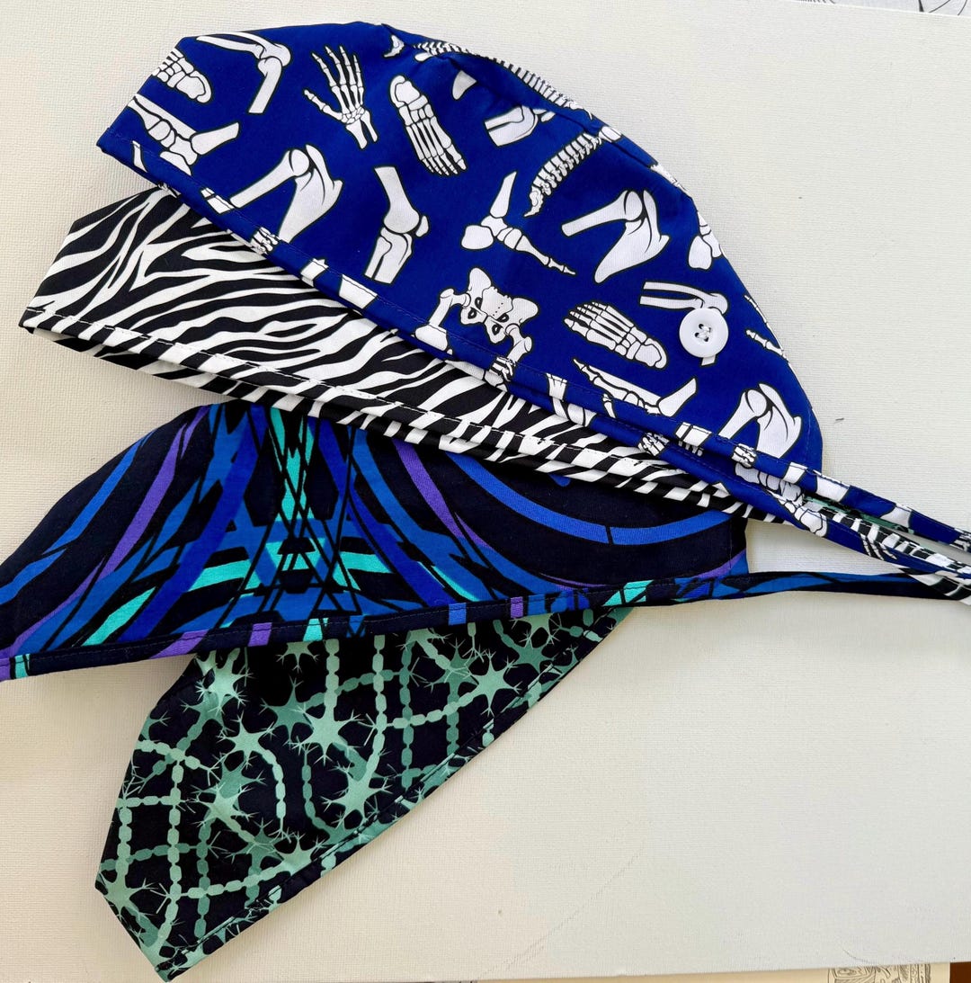 Men's Orthopedic Surgical Scrub Cap - Low Profile - Free Shipping - Etsy