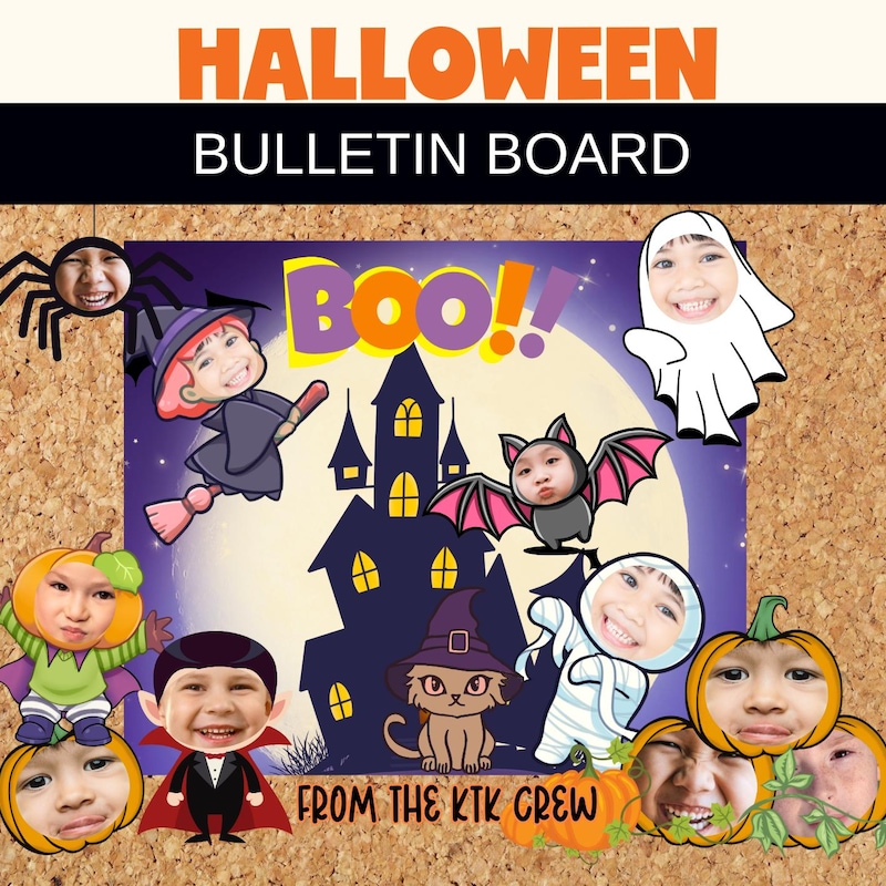 Halloween Bulletin Board - Etsy