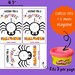 Halloween Play Doh Holder, Printable Holiday Class Gifts, Play Dough ...