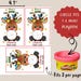 Christmas Play Doh Holder Reindeer, Printable Holiday Class Gifts, Play ...