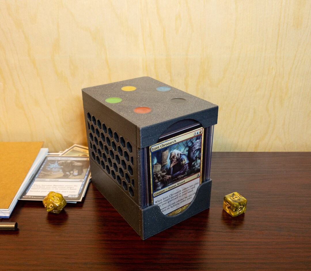 Commander's Fortress: the Ultimate MTG Deck Box With Two - Etsy