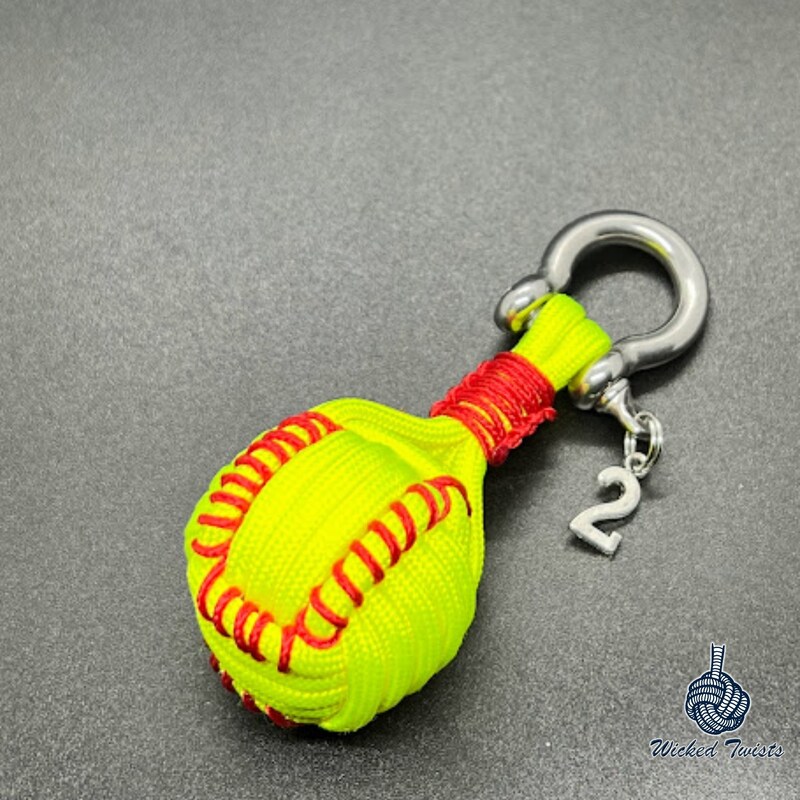 Monkey Fist Keychain - Etsy