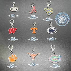 College / University Zipper Pulls - Etsy