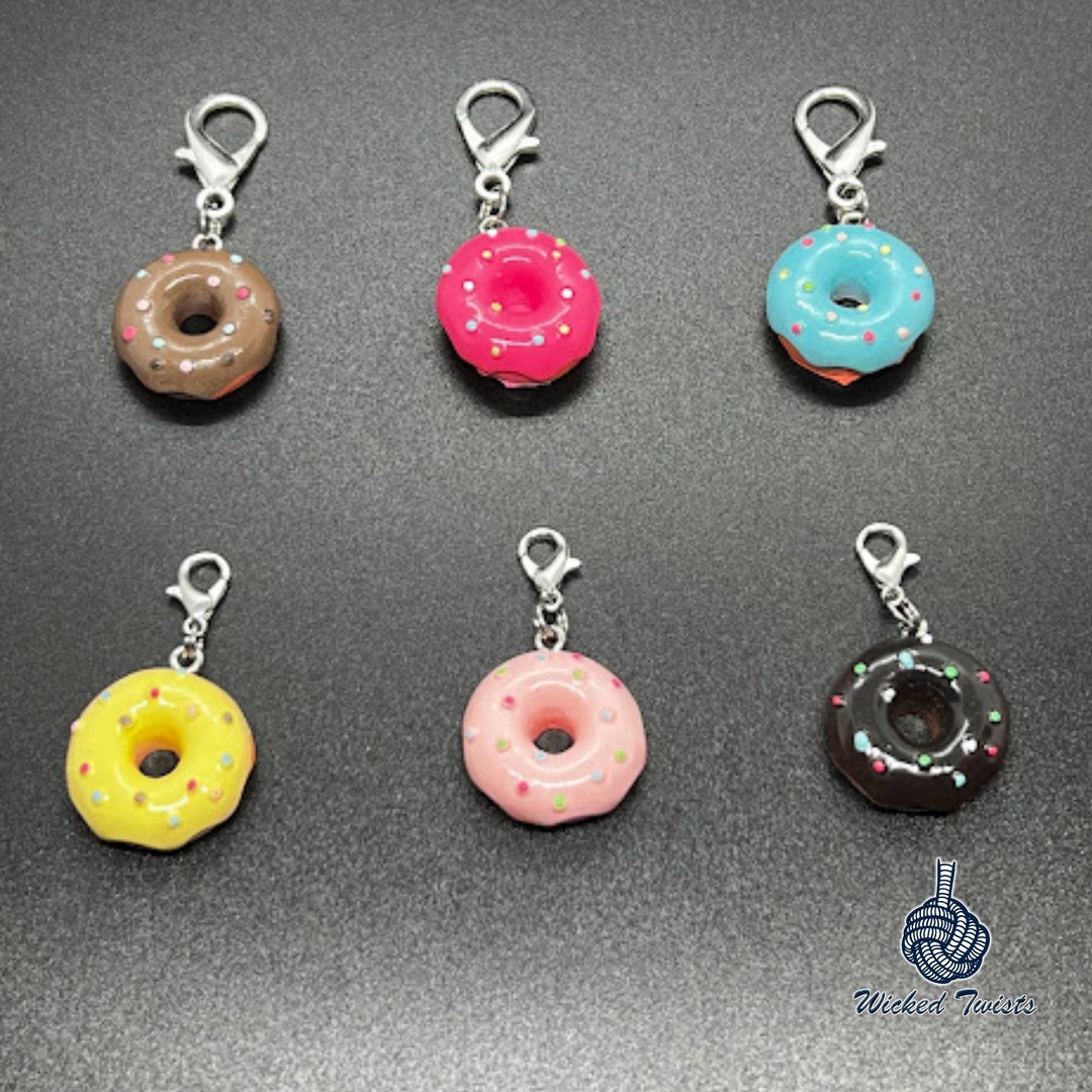 Donut Zipper Pulls - Etsy