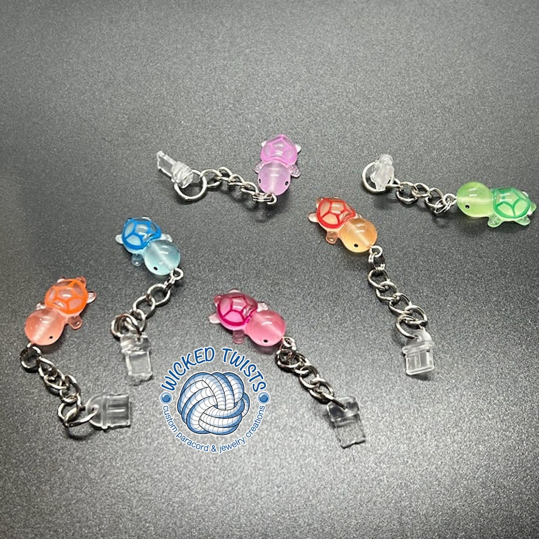 Glow in the Dark Turtle Charm Dust Plugs - Iphone, Android, Tablets ...