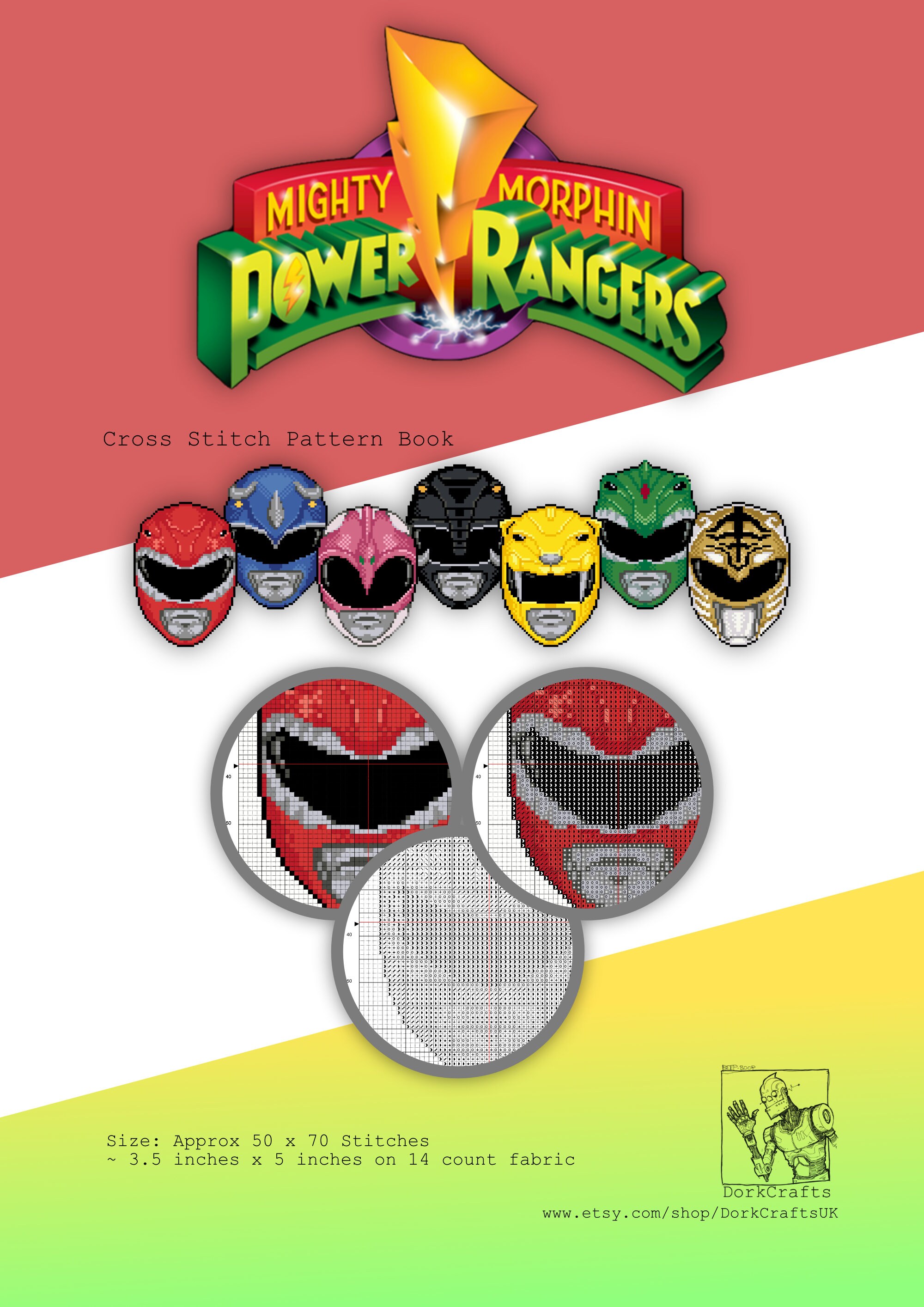 Mighty Morphin Power Rangers Original Ranger Helmets - Etsy