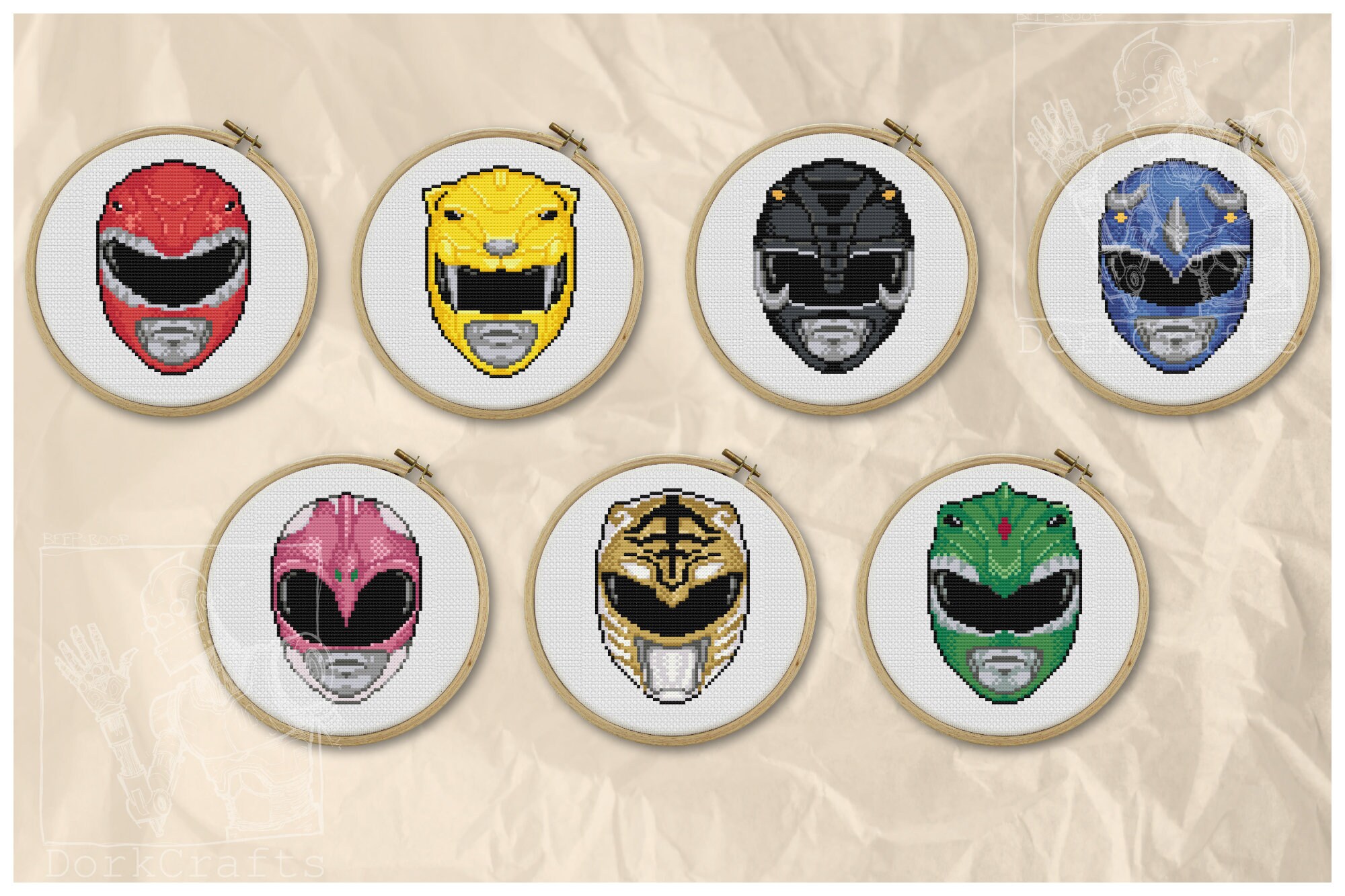 Mighty Morphin Power Rangers Original Ranger Helmets - Etsy