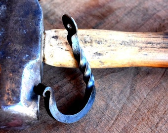 Hand Forged Rustic Hooks - Etsy