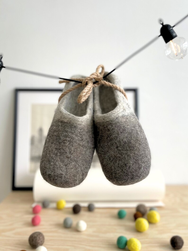 House Slippers Hygge Felt Shoes Birth Day Birthdays Gifts for Her ...