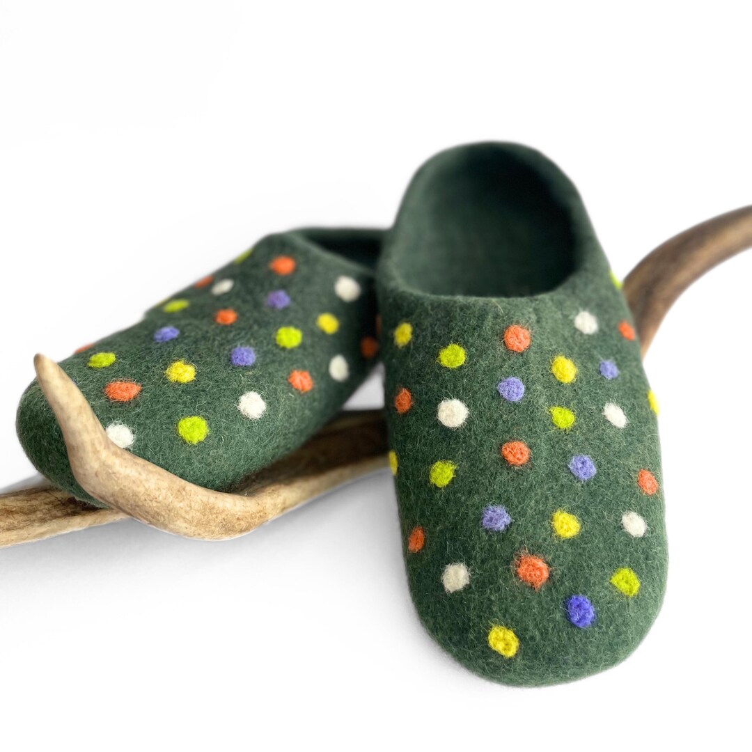 Men's Wool Slippers Gifts Husband Birthday Gifts for Dad Brother ...