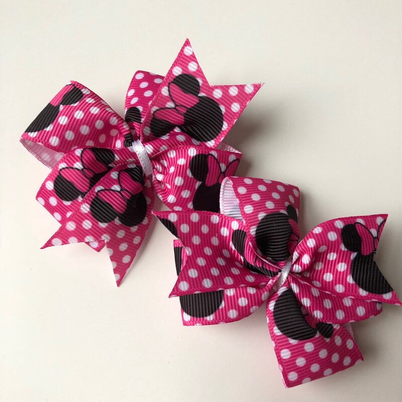 Minnie Mouse Bow - Etsy