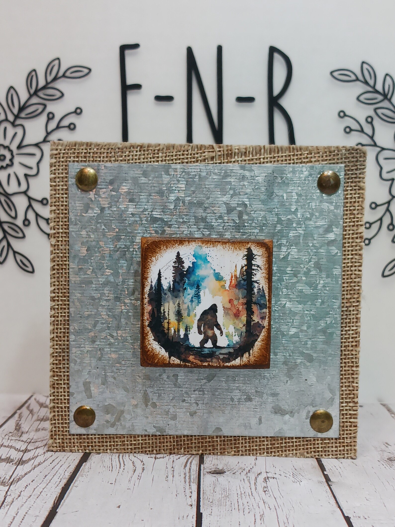 Big Foot Magnets Set of 4. Handmade Wooden Magnets 51 Designs to Choose ...