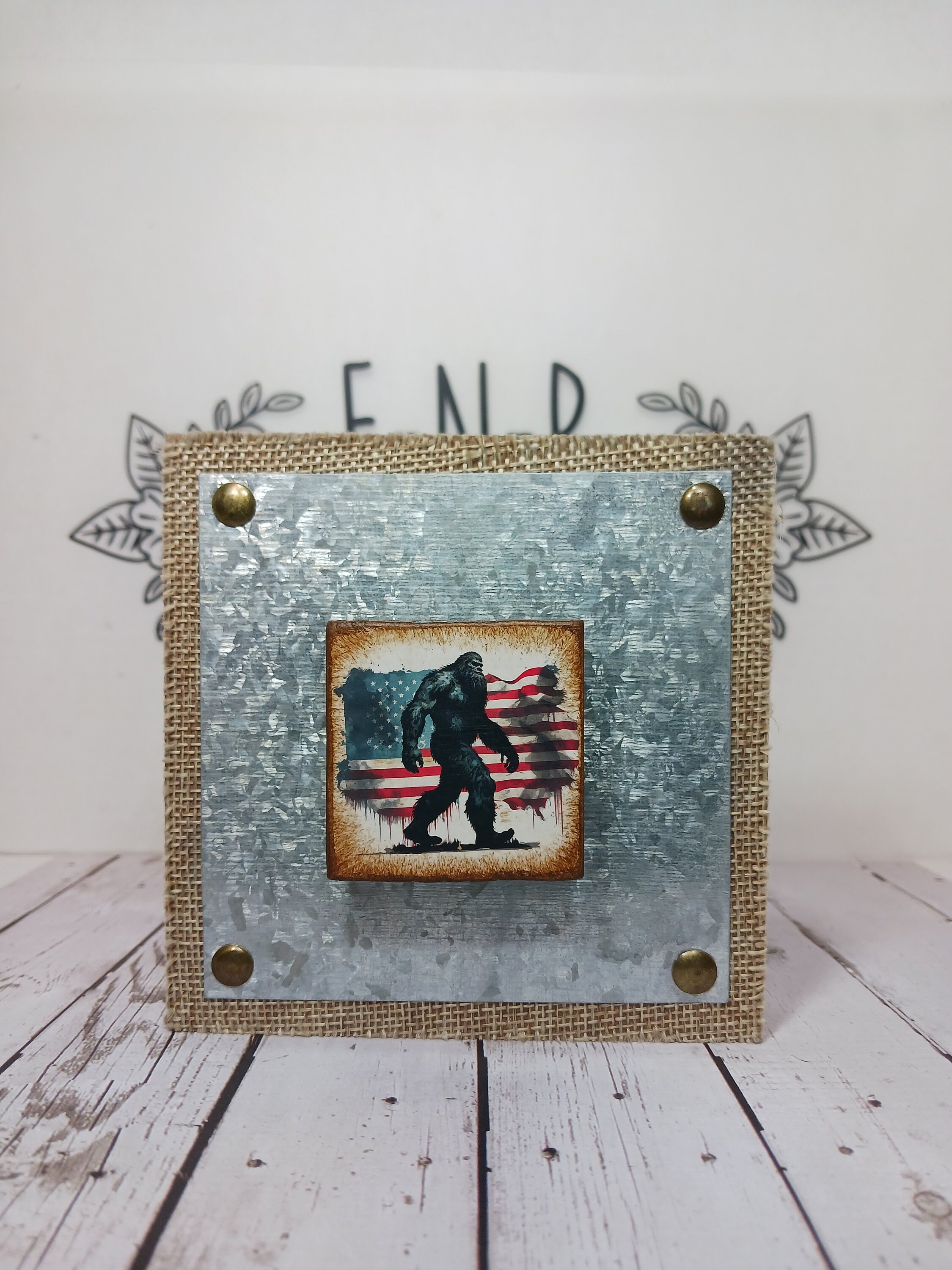 Big Foot Magnets Set of 4. Handmade Wooden Magnets 51 Designs to Choose ...