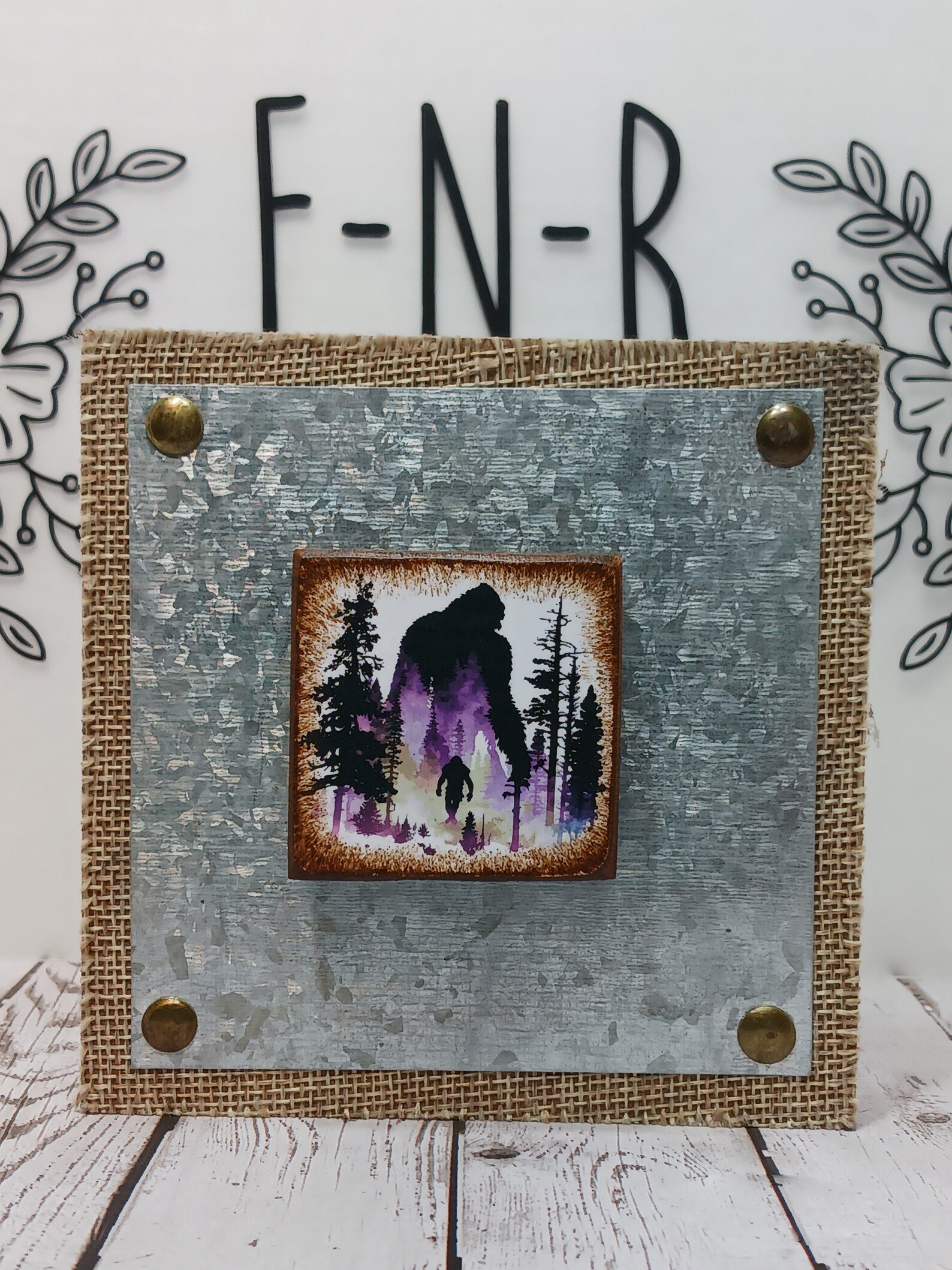 Big Foot Magnets Set of 4. Handmade Wooden Magnets 51 Designs to Choose ...