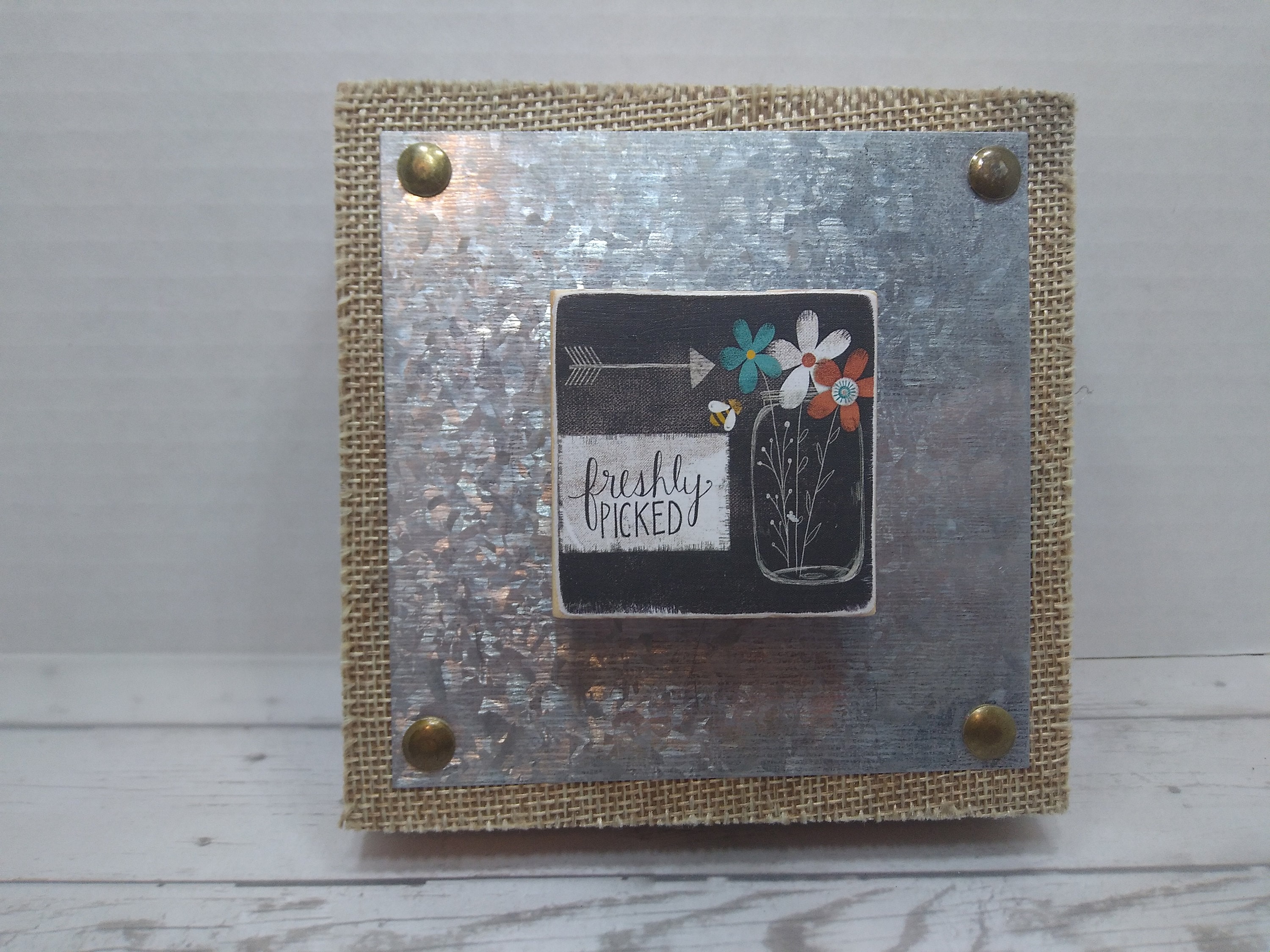 Wooden Farm House Style Magnets Set of 4 - Etsy