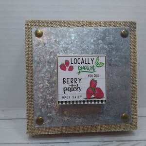 Wooden Farm House Style Magnets Set of 4 - Etsy