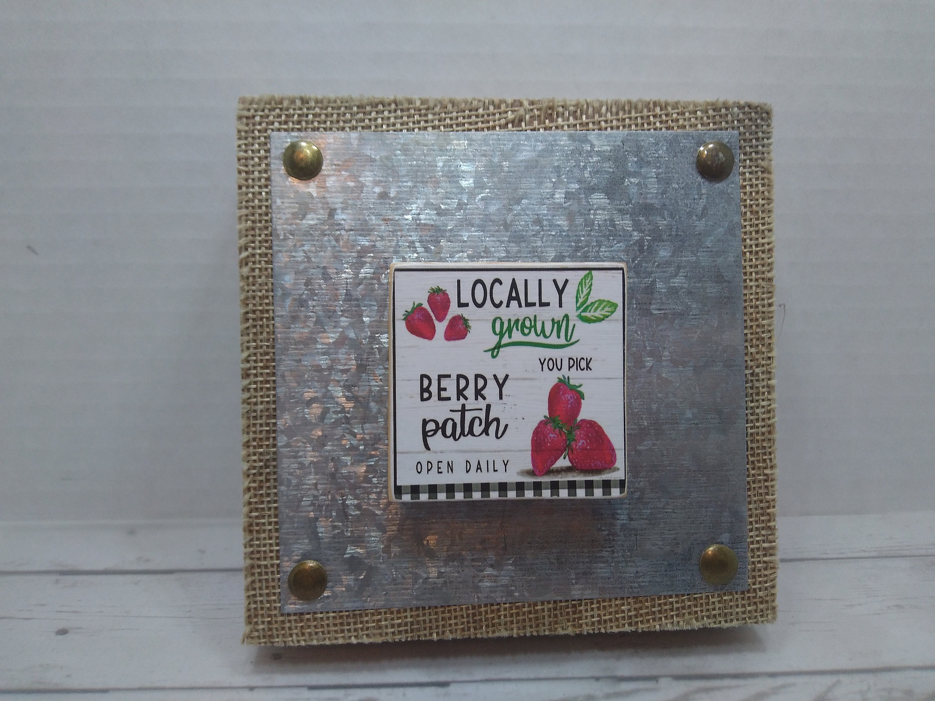 Wooden Farm House Style Magnets Set of 4 - Etsy