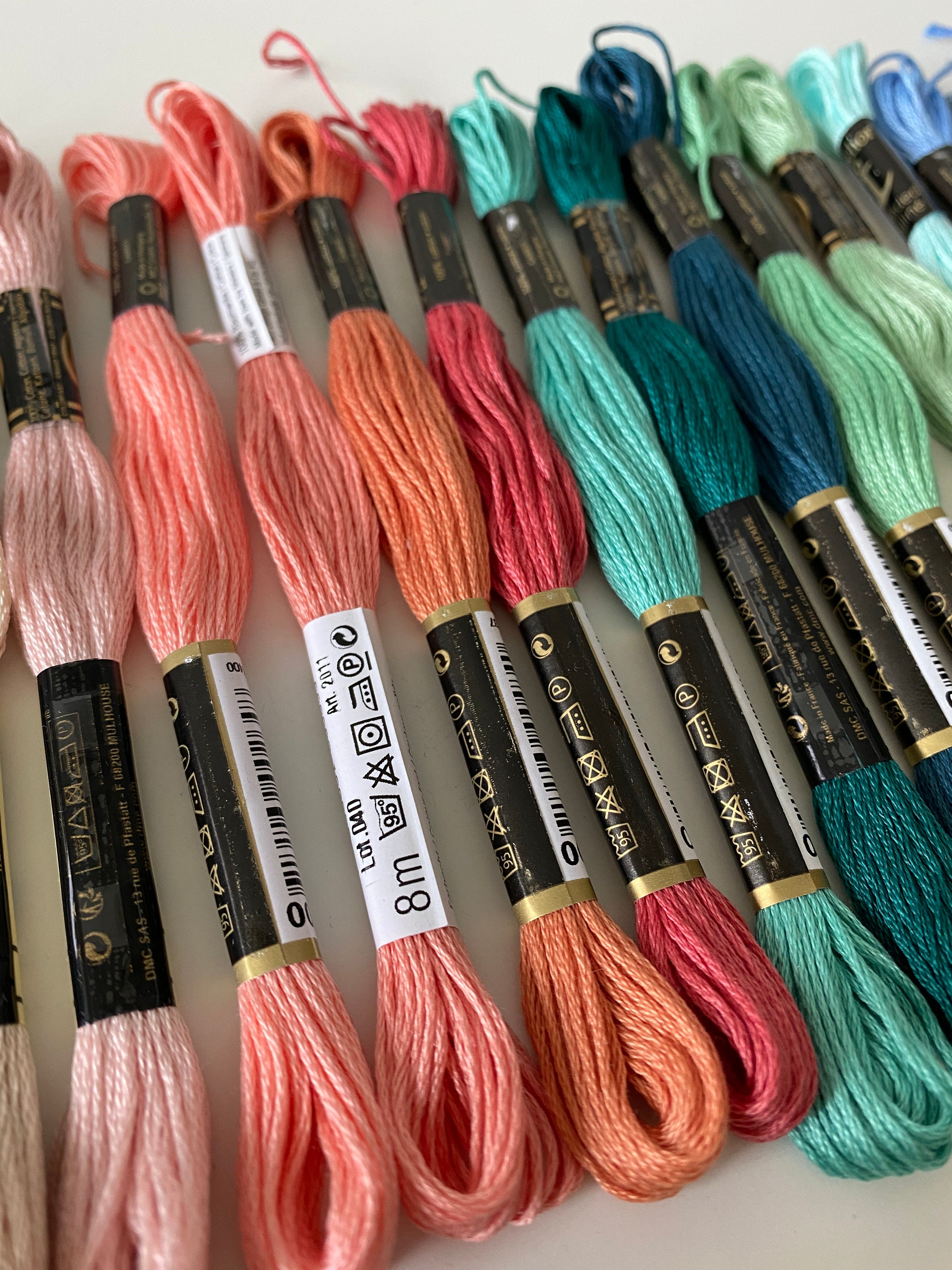 EMBROIDERY YARN YARN PALLET Summer | Etsy