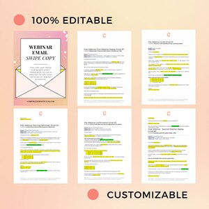Webinar Email Sequence Done-for-you Webinar Email Scripts 8-part Email ...