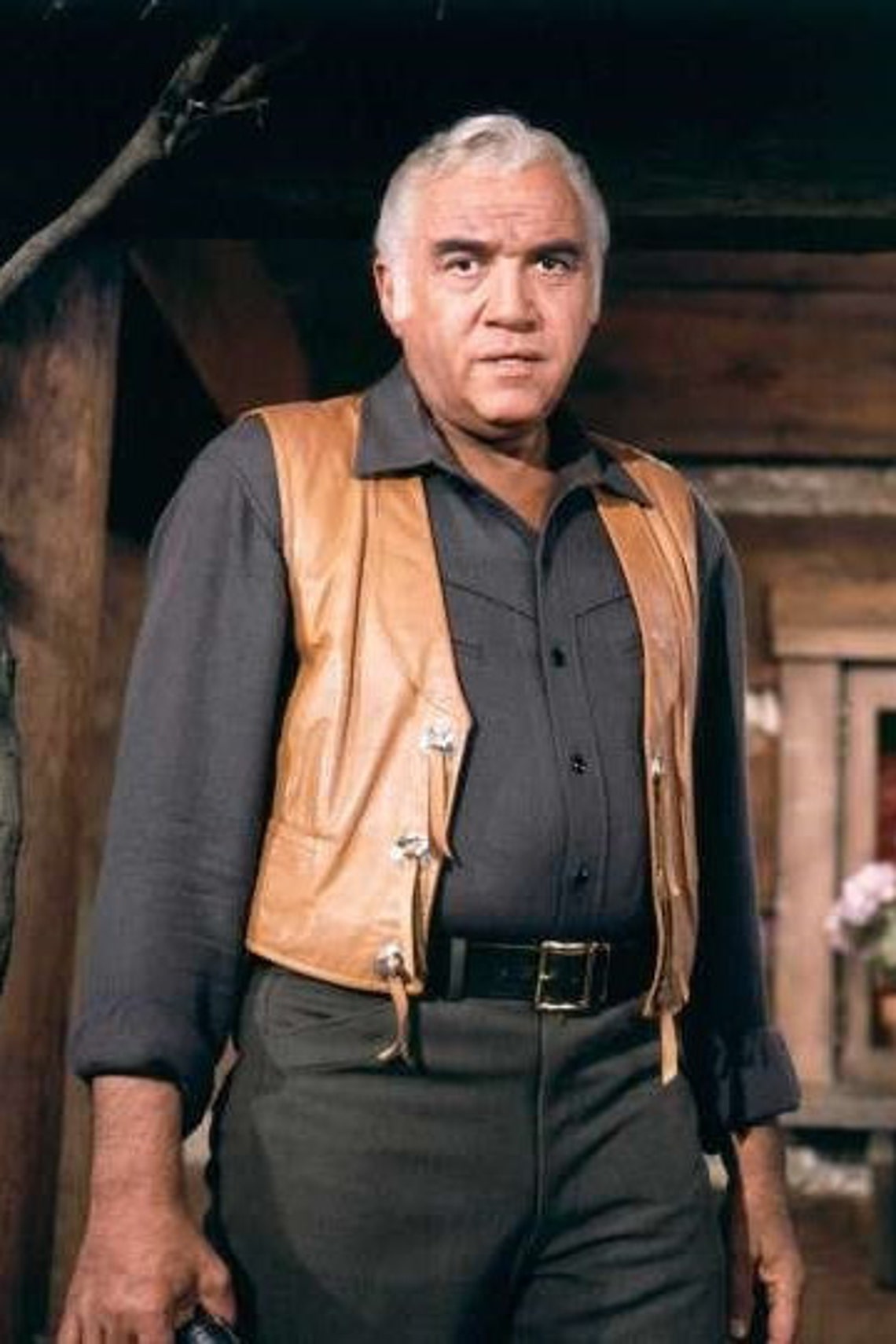 Bonanza Style Mens Leather Vest MLV75 - Etsy