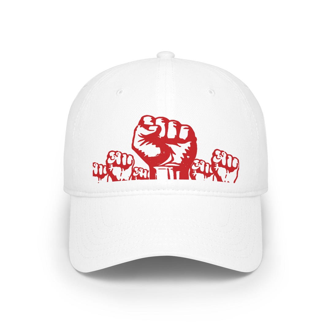Raised Fist Protest Graphic Cap | Baseball Cap, Activism, Solidarity - Etsy