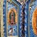 Handcrafted Mexican Folk Art, Virgin Mary Triptych Altar by Moises Rodriguez, Religious Clay Art ...