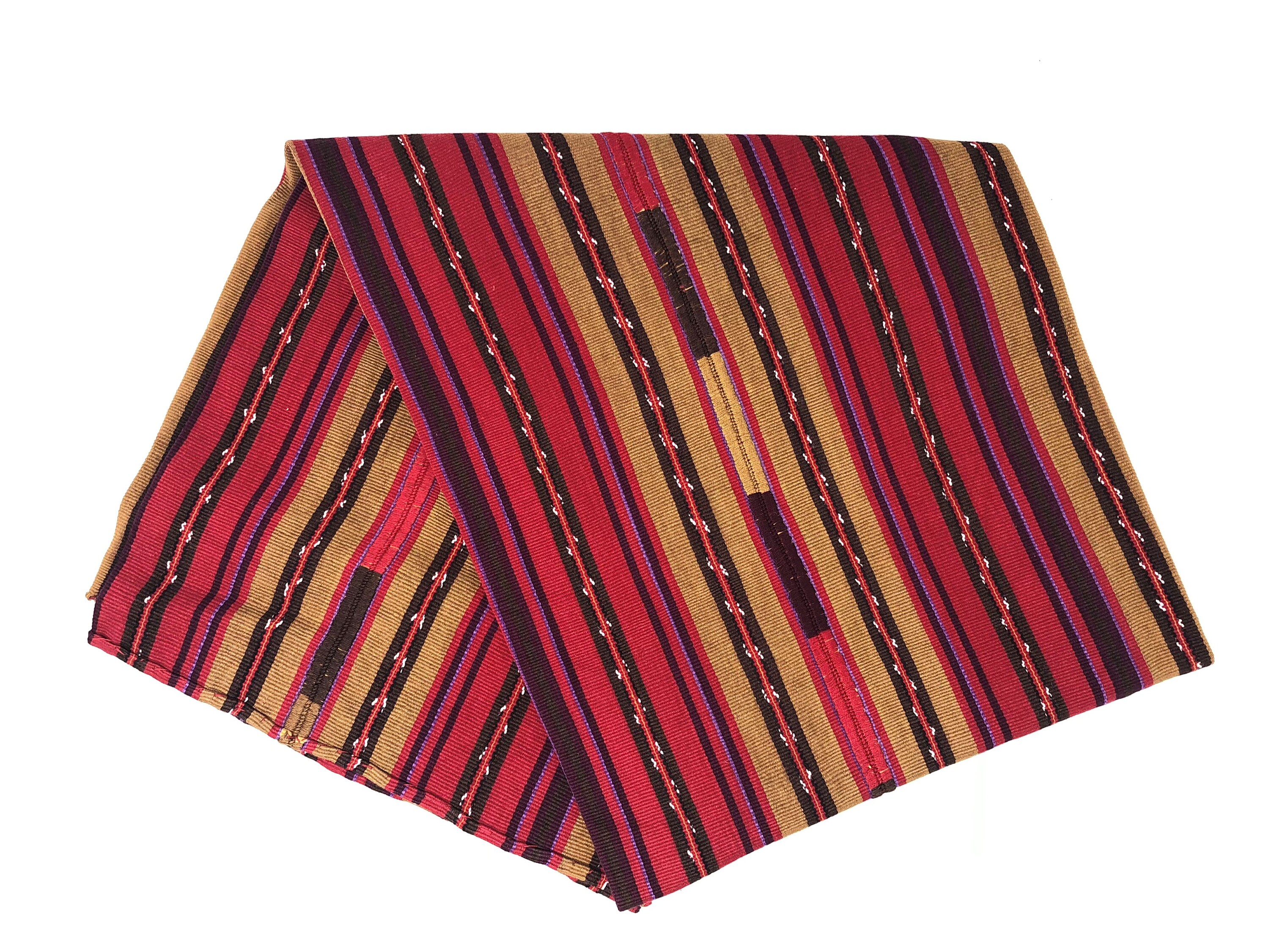 Vintage Solola Tzute Guatemala Hand Woven Textile Red and - Etsy