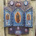 Handcrafted Mexican Folk Art, Virgin Mary Triptych Altar by Moises Rodriguez, Religious Clay Art ...
