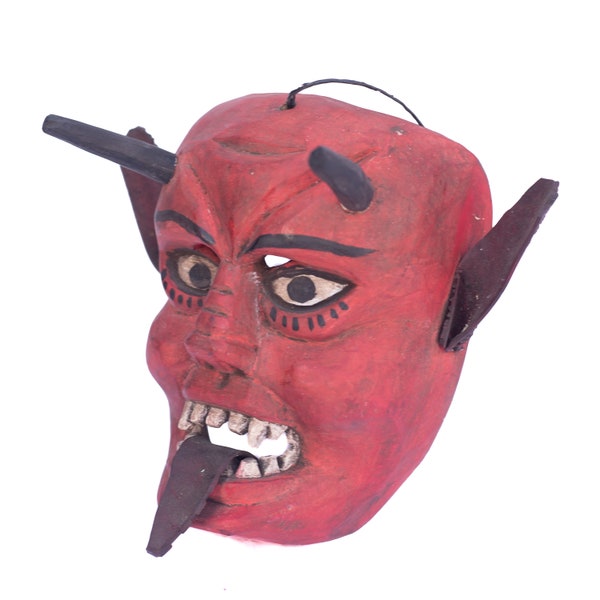 Devil Mask - Etsy