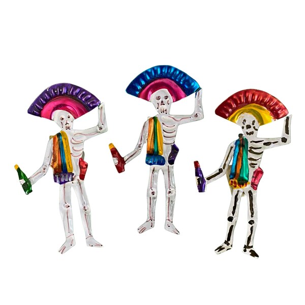 Mexican Tin Skeleton - Etsy