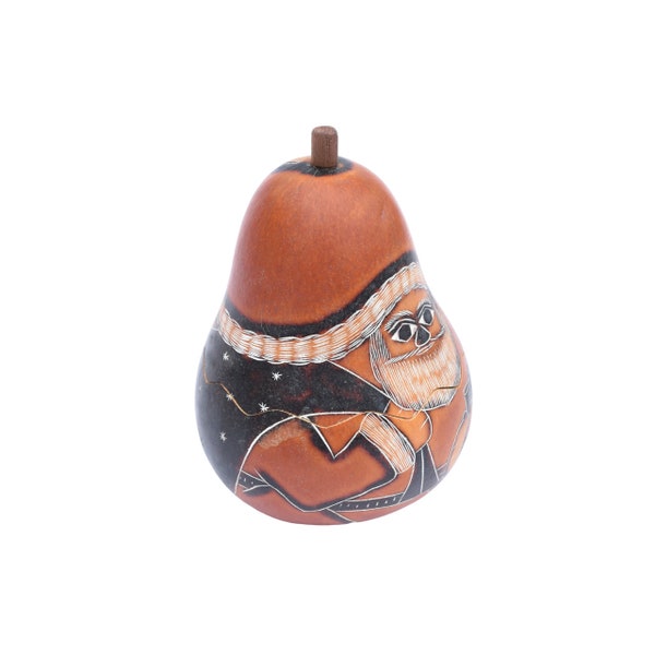 Santa Gourd - Etsy