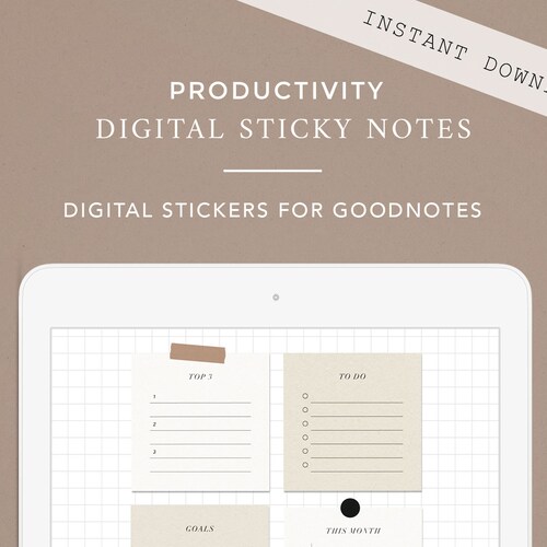 Little Sticky Notes DIGITAL and PRINTABLE Planner Stickers | Etsy