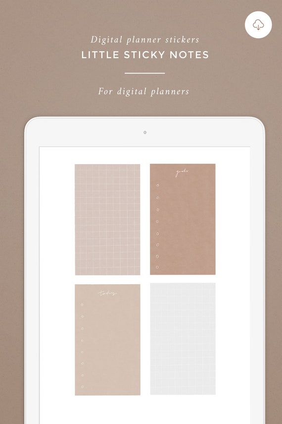 Little Sticky Notes DIGITAL and PRINTABLE Planner Stickers | Etsy