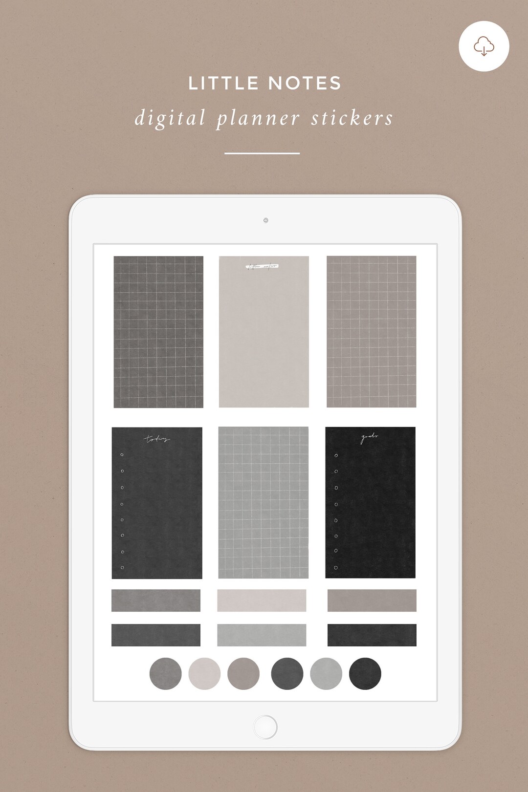 Little Sticky Notes - DIGITAL and PRINTABLE Planner Stickers ...