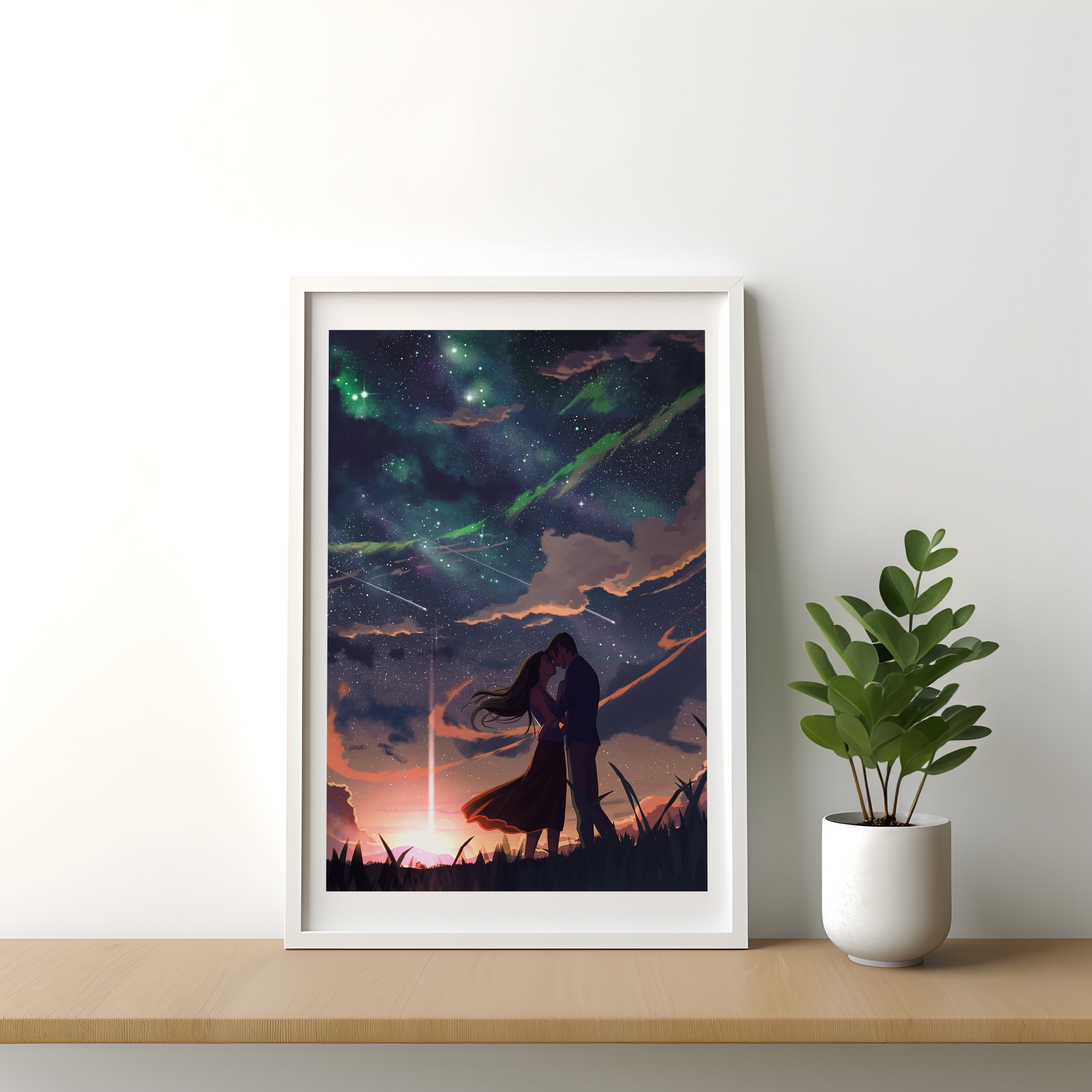 Romantic Illustration Art Print Light Years 165 - Etsy