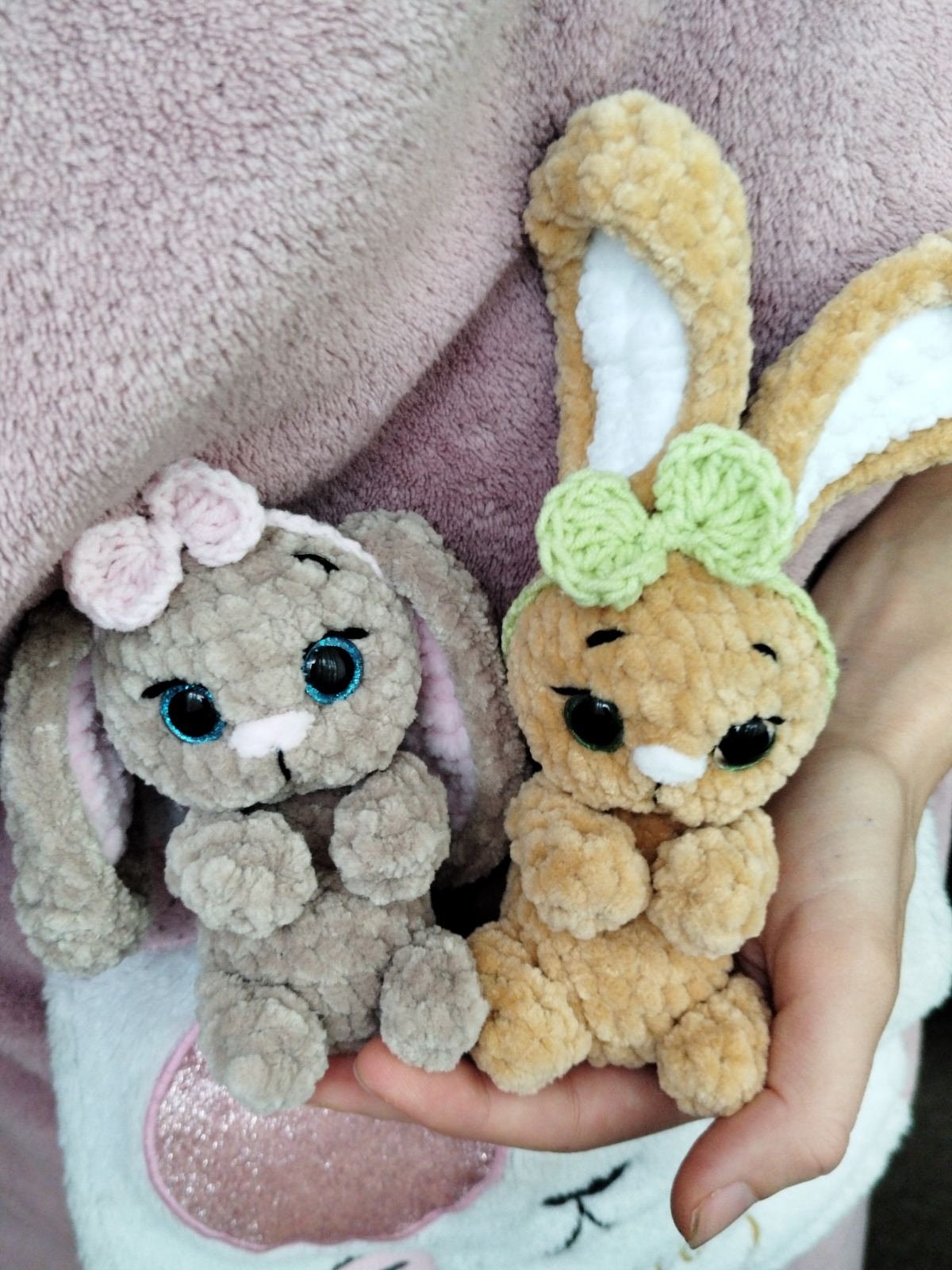 Crochet PDF PATTERN, Bunny Anika, Amigurumi, Plush Toy, Bulgarian Description , Амигуруми, Зайче ...