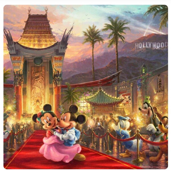 Mickey Mouse Fabric Panel - Etsy