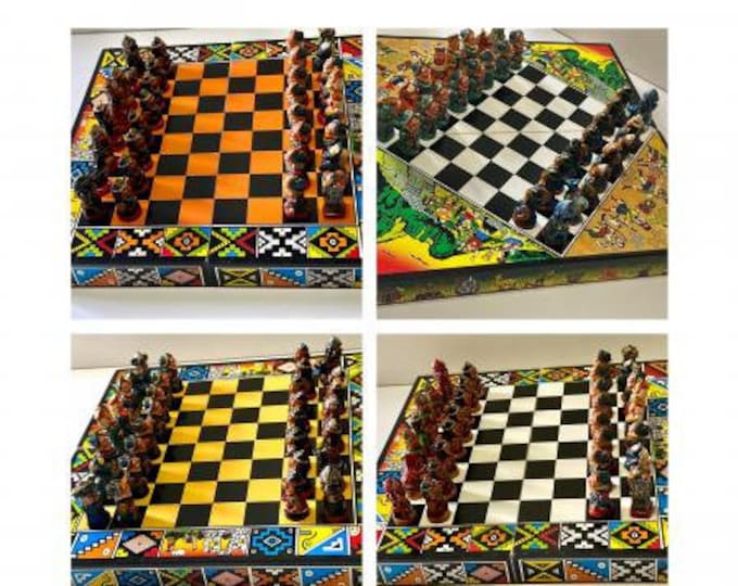 Conquerors Versus Incan Peruvian Chess Set Piece - Etsy
