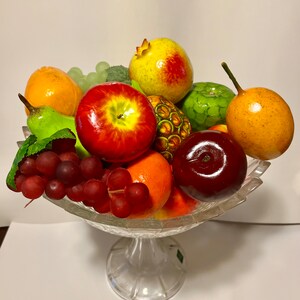 20 Piece Artificial Decorative Fruit Collection for Weddings, Home ...