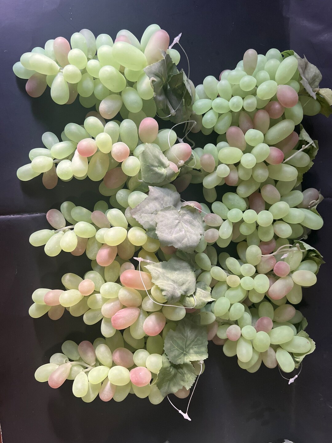 Set of 10 Plastic Green Grapes for Weddings, Home Decor and Parties - Etsy