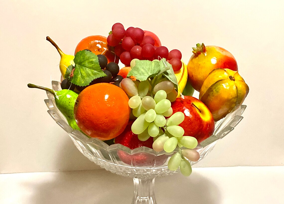 20 Piece Artificial Decorative Fruit Collection for Weddings - Etsy