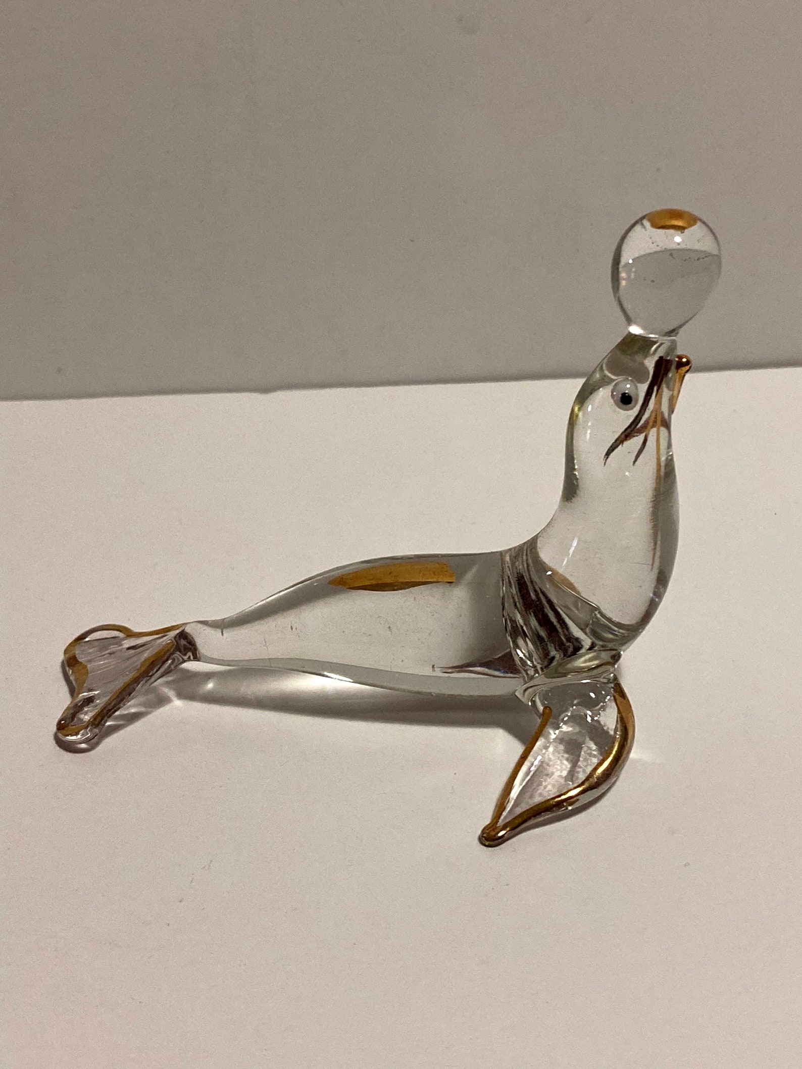 Blown Glass Sea Animals Figurines shark Dolphin Frog - Etsy
