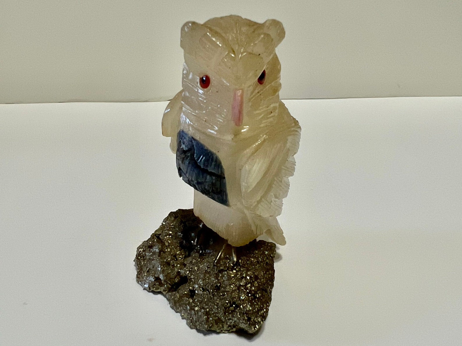 Peruvian Mineral Stone Bird Figurine 3.25"-4.25"h Great Housewarming ...